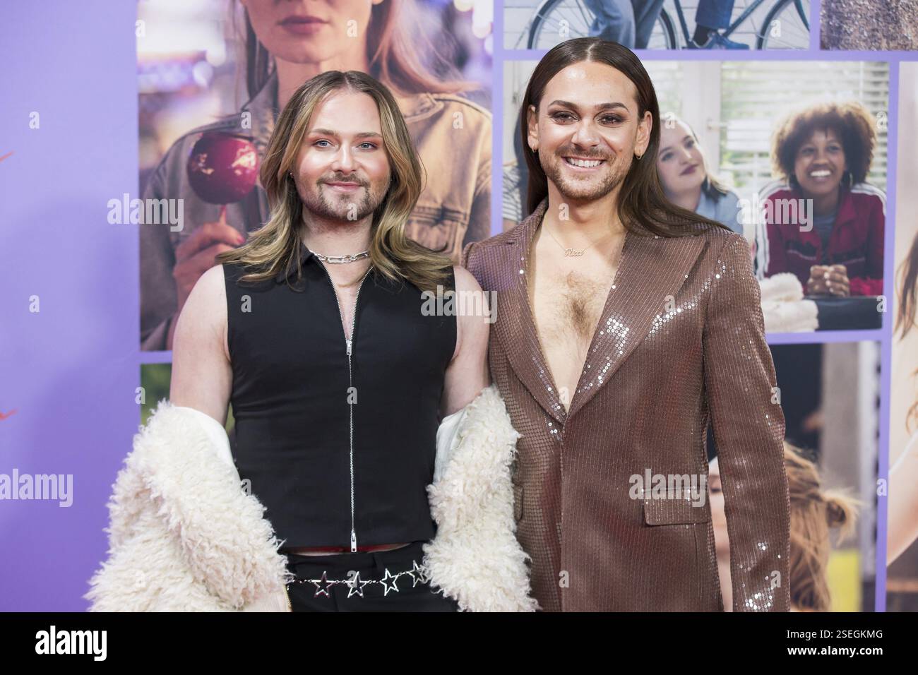 Jack Strify and Riccardo Simonetti at the premiere of the film ...