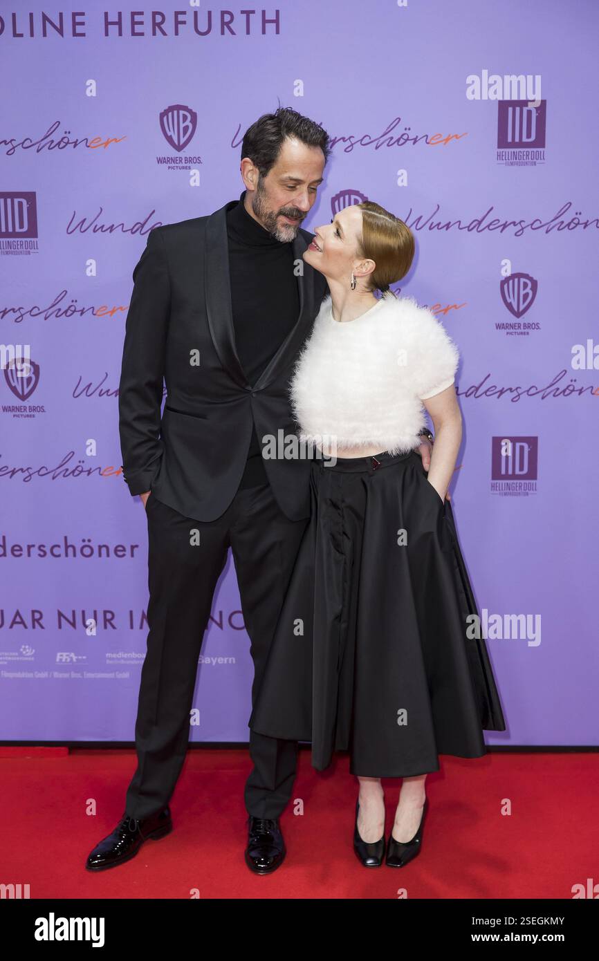 Christopher Doll and Karoline Herfurth at the premiere of the film ...