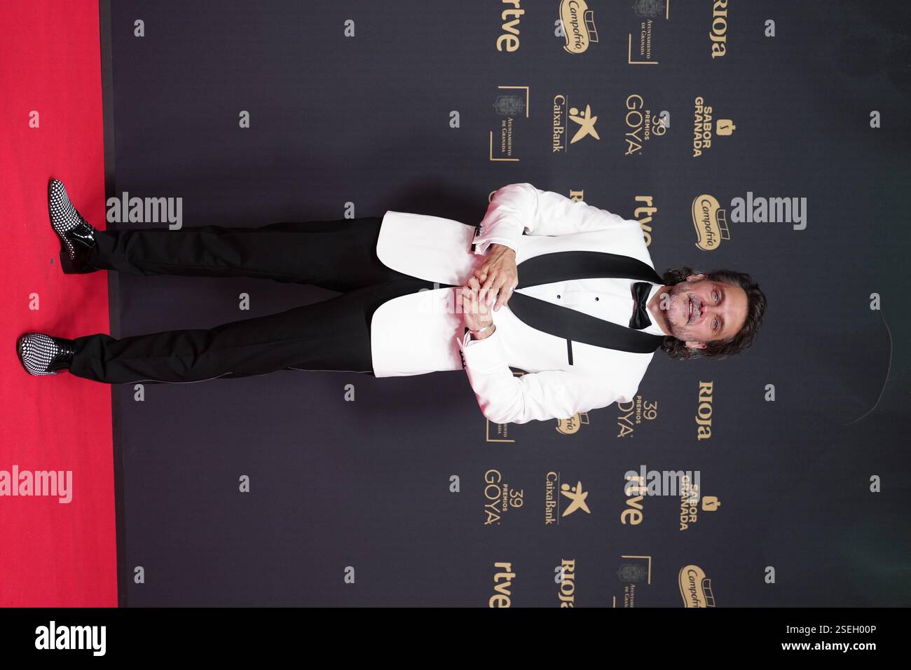 8/02/2025-Granada-Spain salva reina attends 39th Goya Awards - Red ...