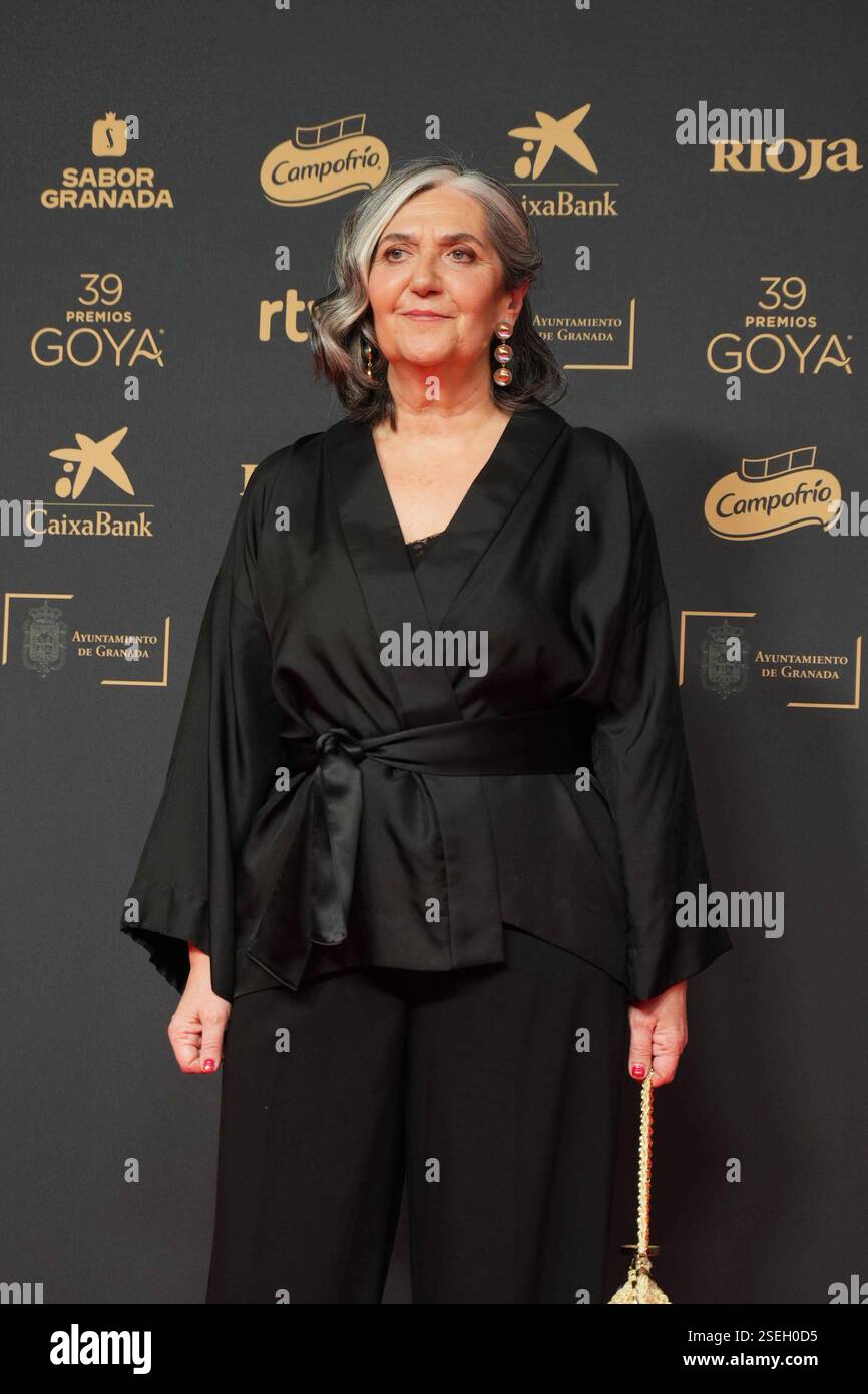 Granada, Spain. 08th Feb, 2025. Actress Ane Gabarain at photocall for ...
