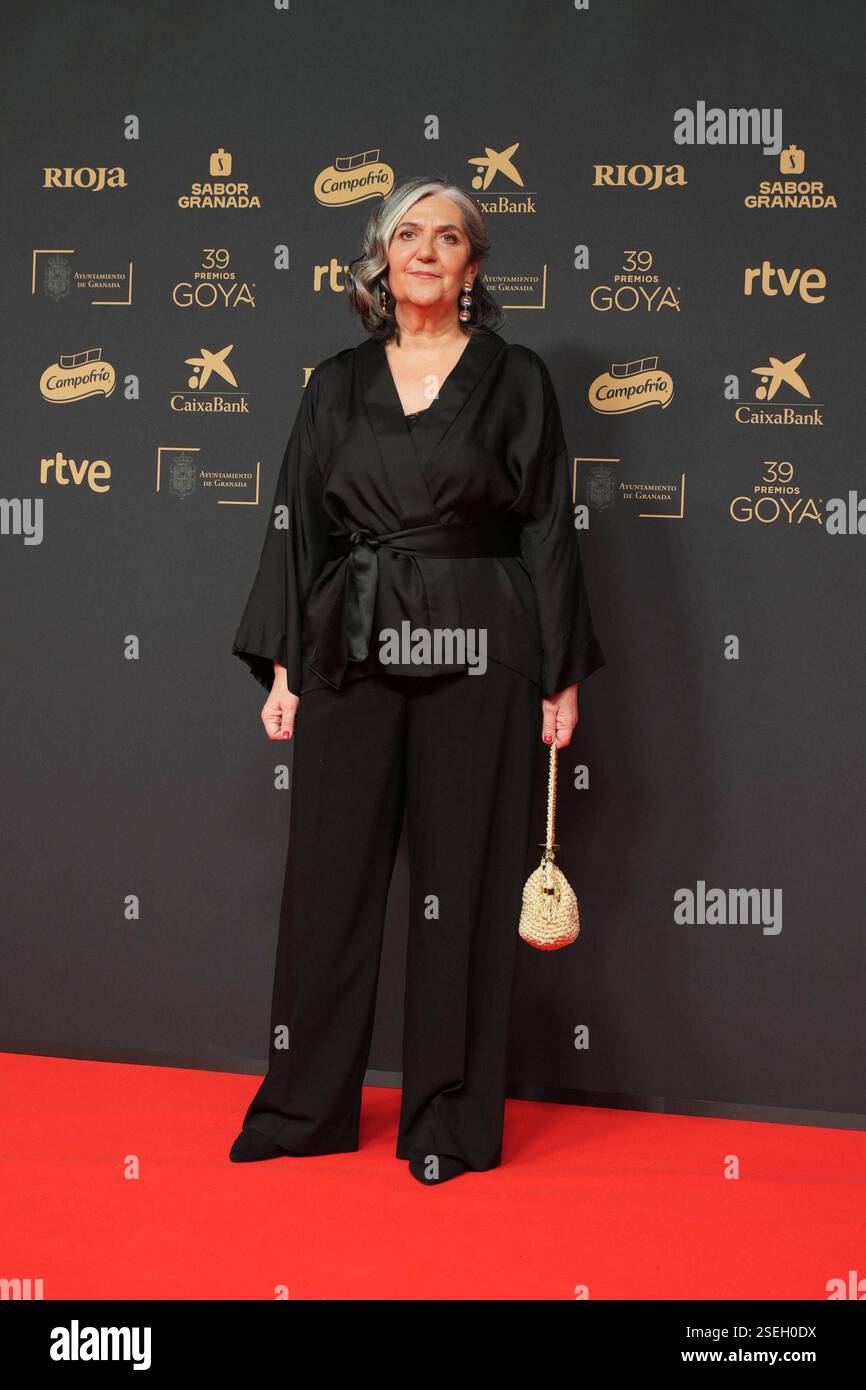 Granada, Spain. 08th Feb, 2025. Actress Ane Gabarain at photocall for ...