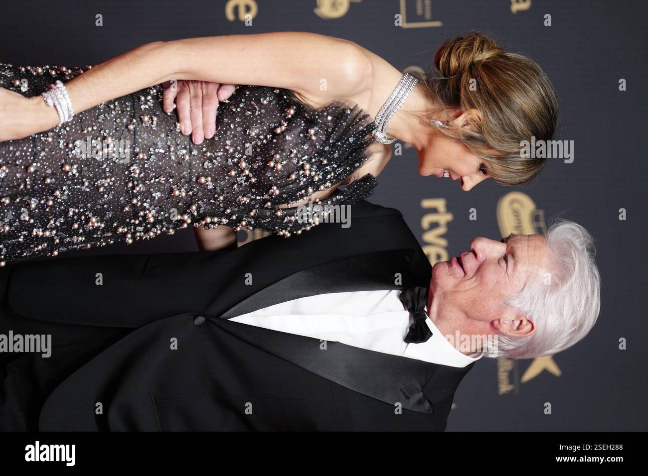 8/02/2025-Granada-Spain richard gere y alejandra rivas attends 39th ...