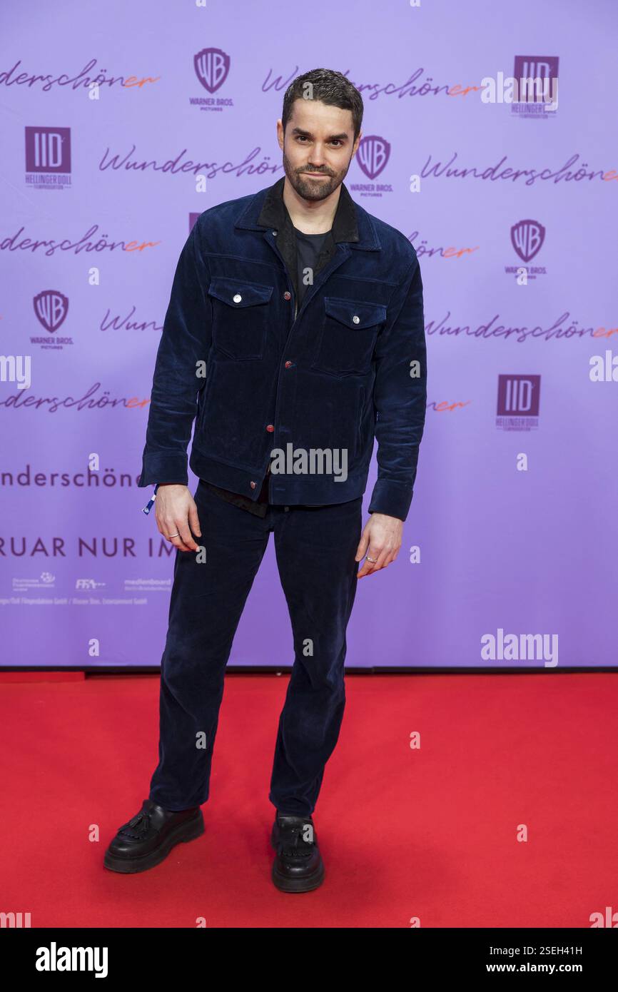 Maximilian Befort at the premiere of the film Wunderschoener at the Zoo ...