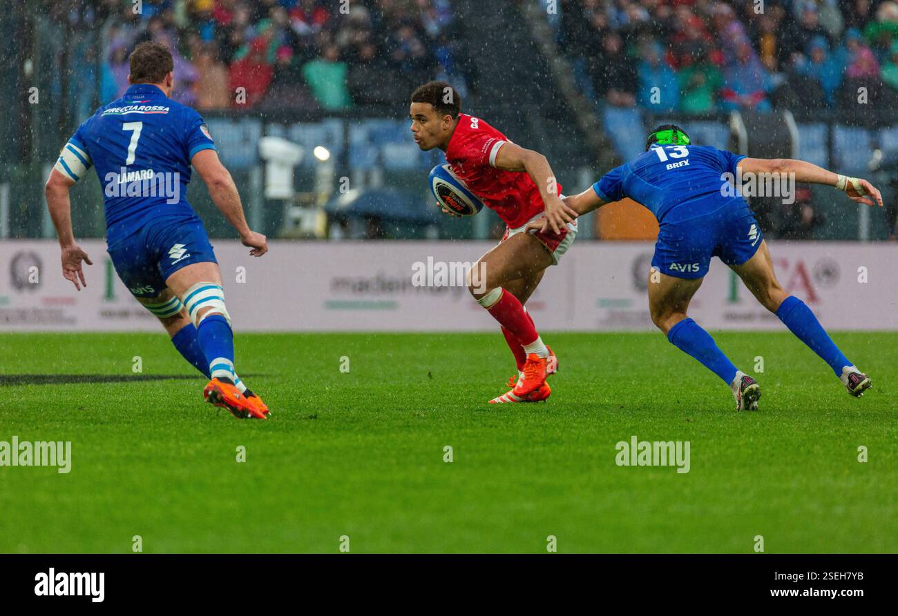 Rome, Italy. 08th Feb, 2025. Guinness 6 Nations: Italy v Wales, Rome ...