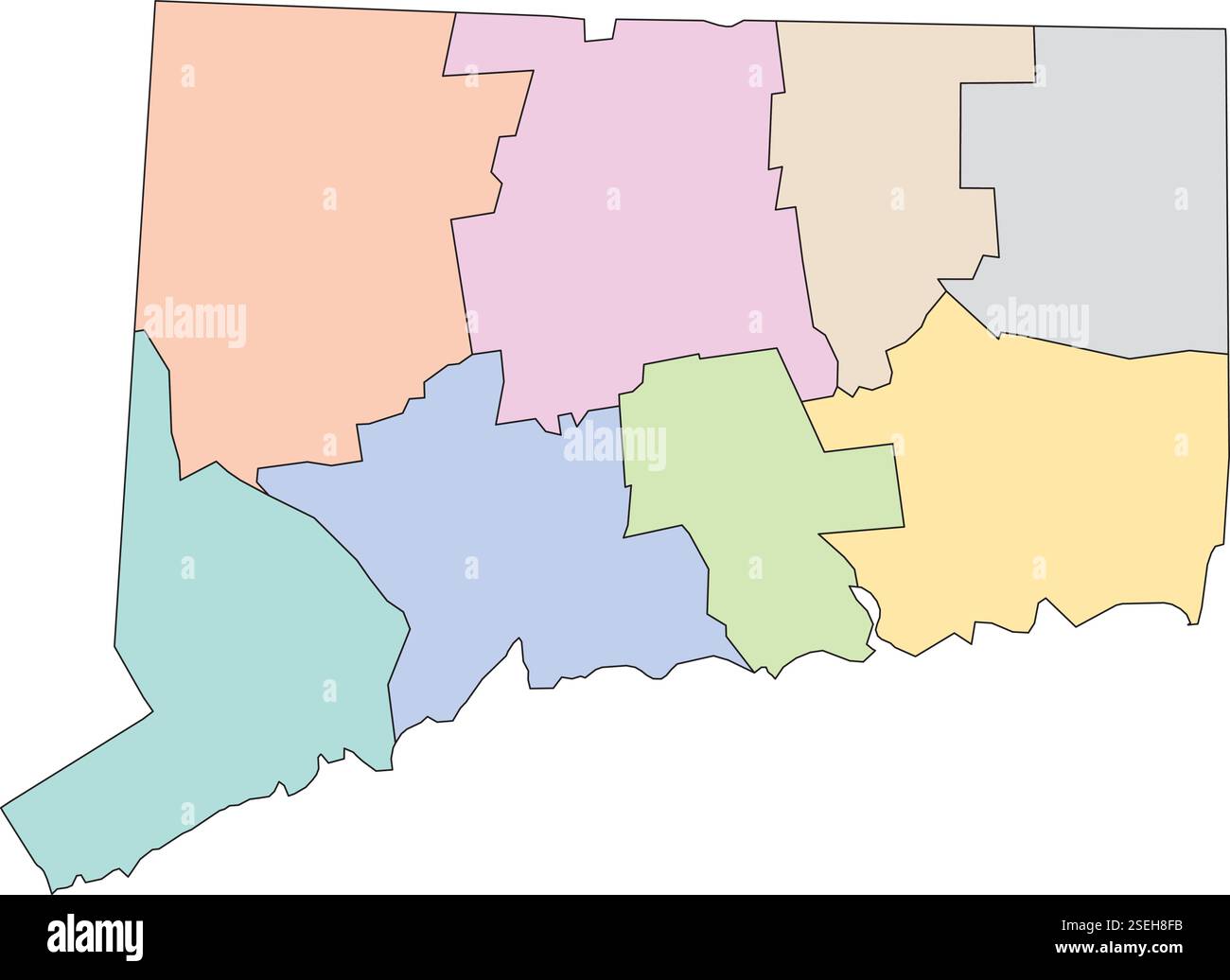 Northeast usa map hi-res stock photography and images - Alamy