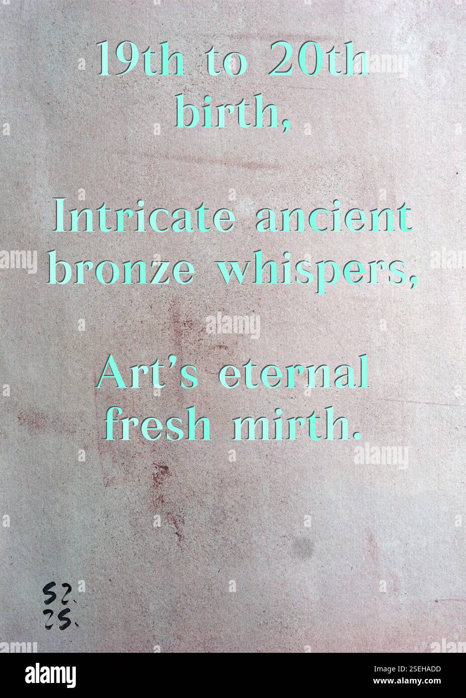 19th to 20th birth, Intricate ancient bronze whispers, Art's eternal ...