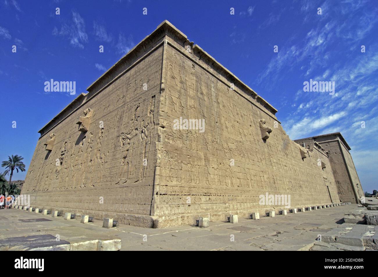 Egypt, Ptolemaic temple of the goddess Hathor, Africa Stock Photo - Alamy