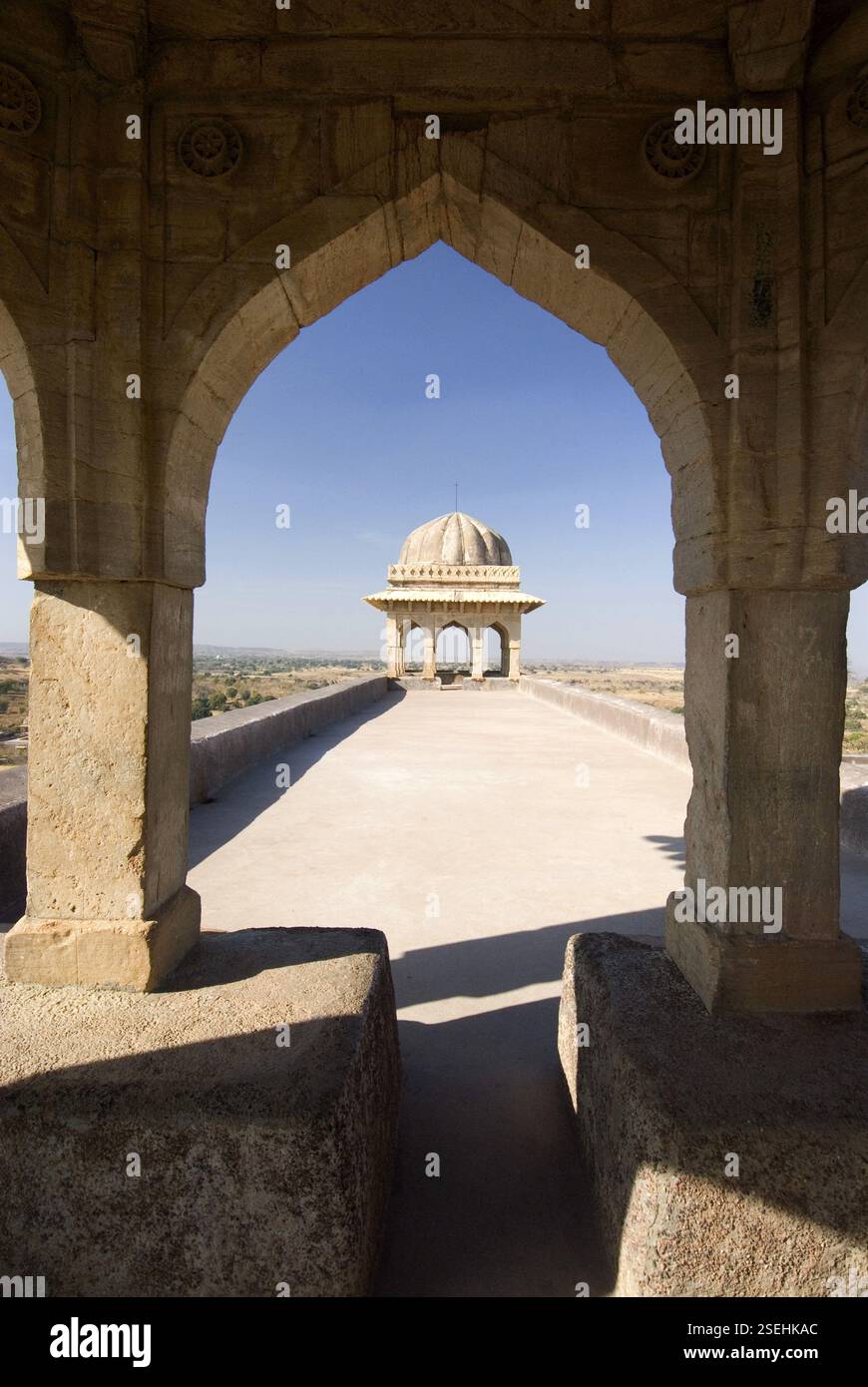 Rani Roopmati pavilion at Mandu, Madhya Pradesh, India, Asia Stock ...