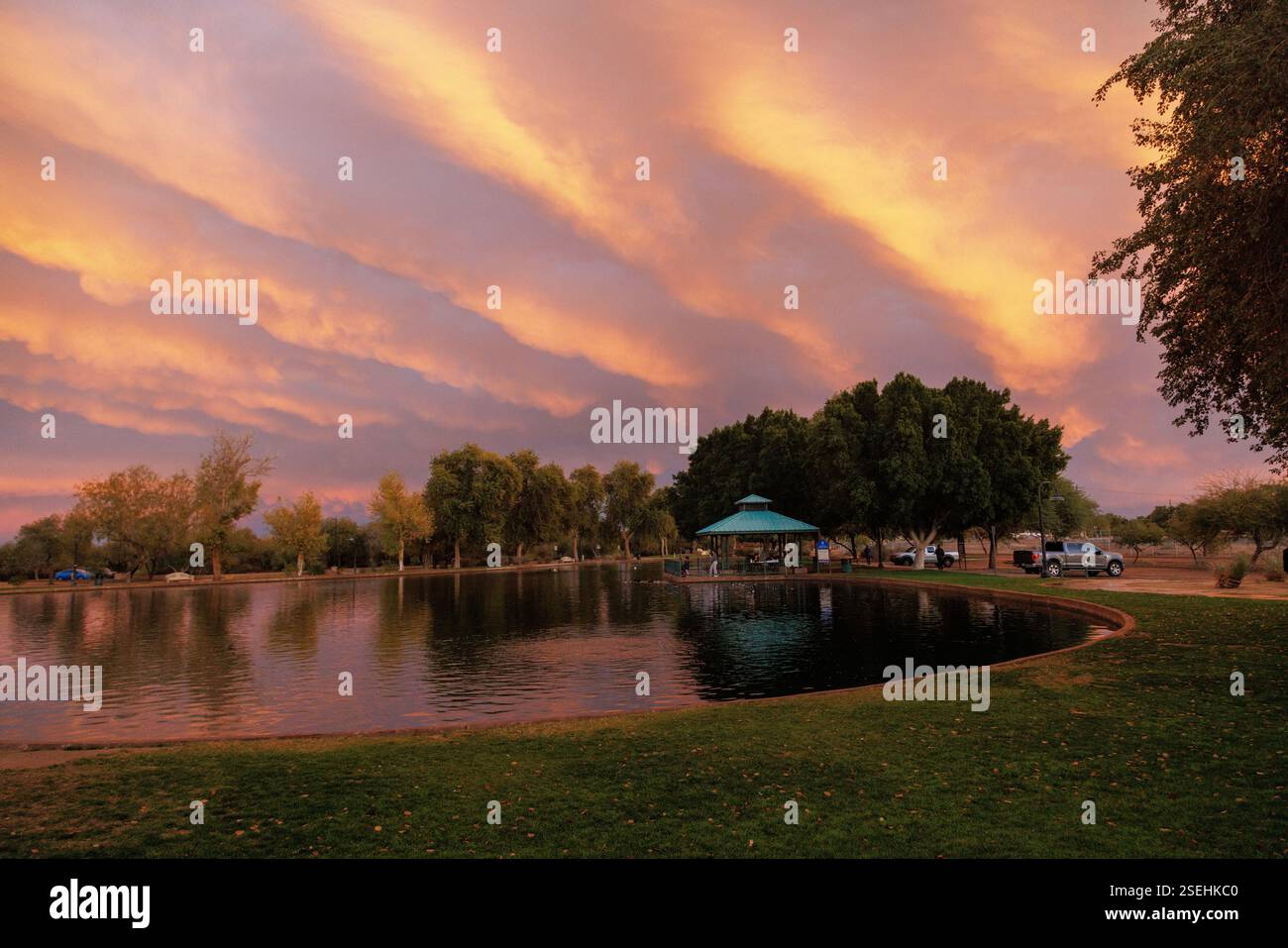 Yuma West Wetlands Stock Photo - Alamy