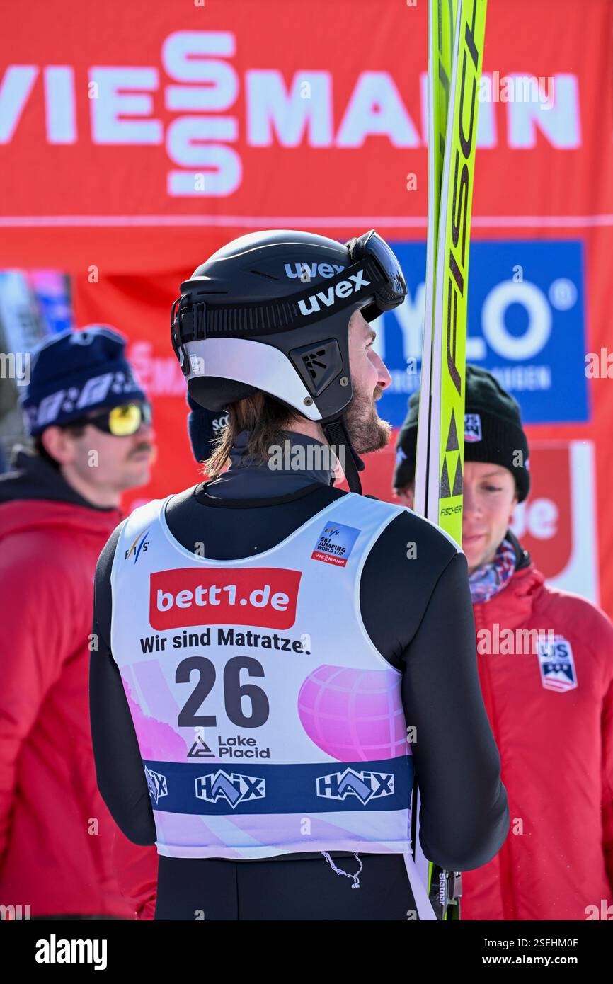 Lake Placid, Ny, USA. 8th Feb, 2025. KEVIN BICKNER OF USA in Lake ...