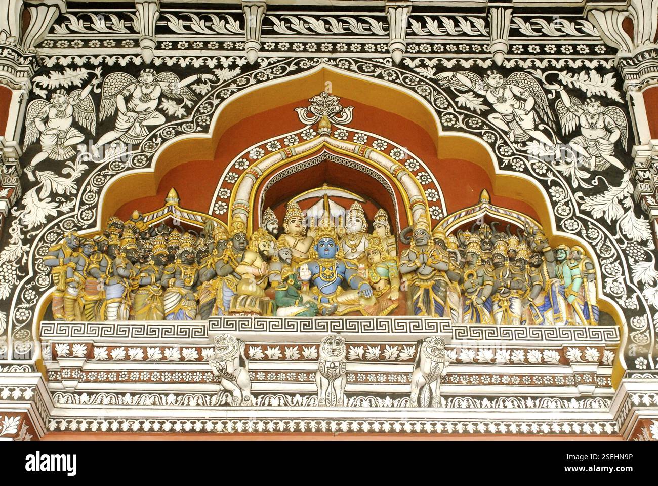 Ramar Pattabhishekam coronation ceremony and miniature designs delicate ...