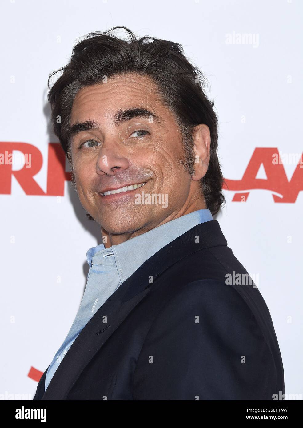 Beverly Hills, USA. 08th Feb, 2025. John Stamos arriving to the AARP ...