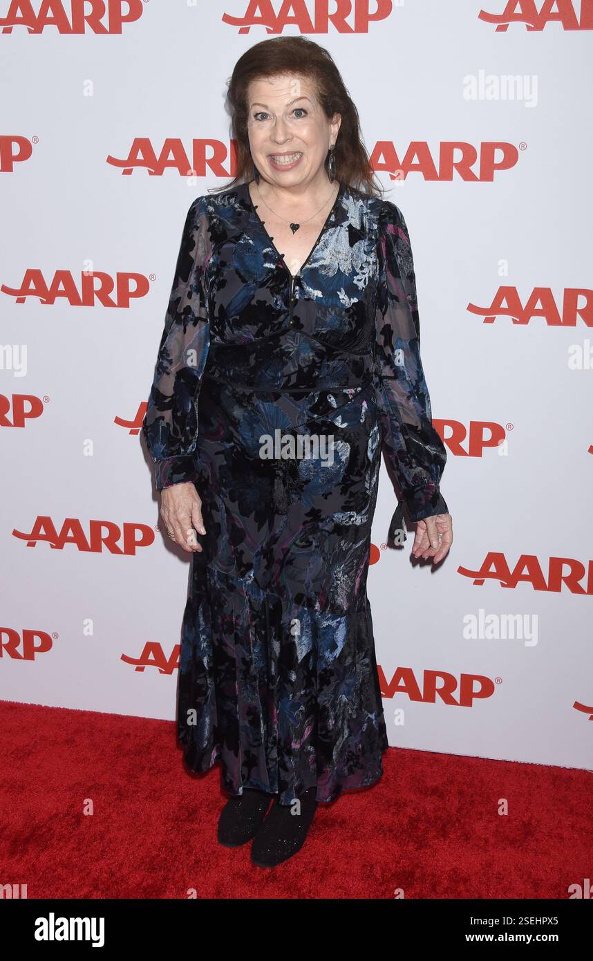 Beverly Hills, USA. 08th Feb, 2025. Winnie Holzman arriving to the AARP ...