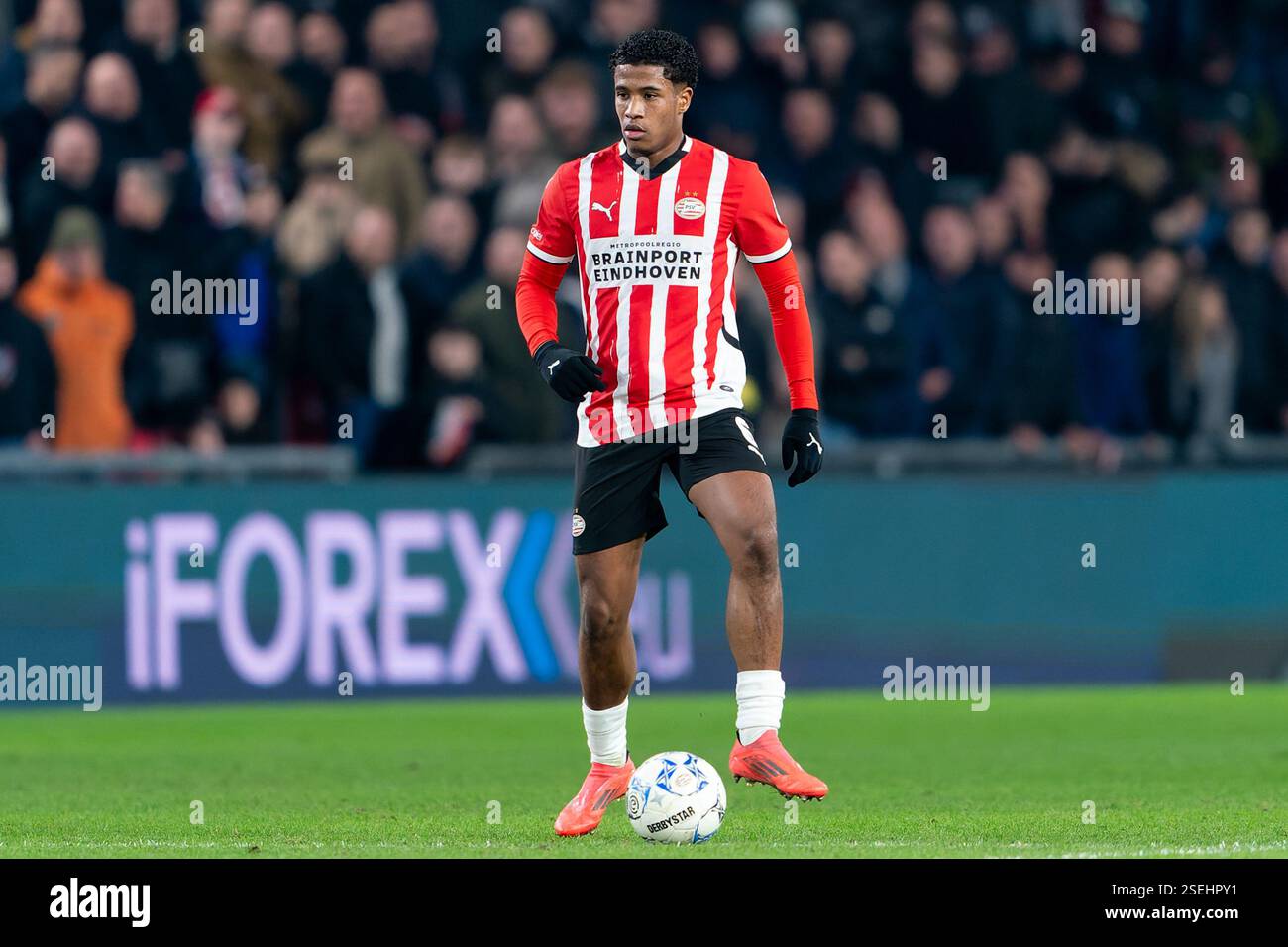 Eindhoven, Netherlands. 08th Feb, 2025. EINDHOVEN, NETHERLANDS - FEBRUARY 8: Ryan Flamingo of ...