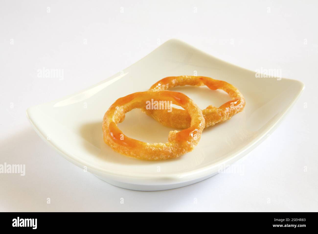 Indian cuisine, fast food starters Kandy Bhaji crispy onion fritters ...