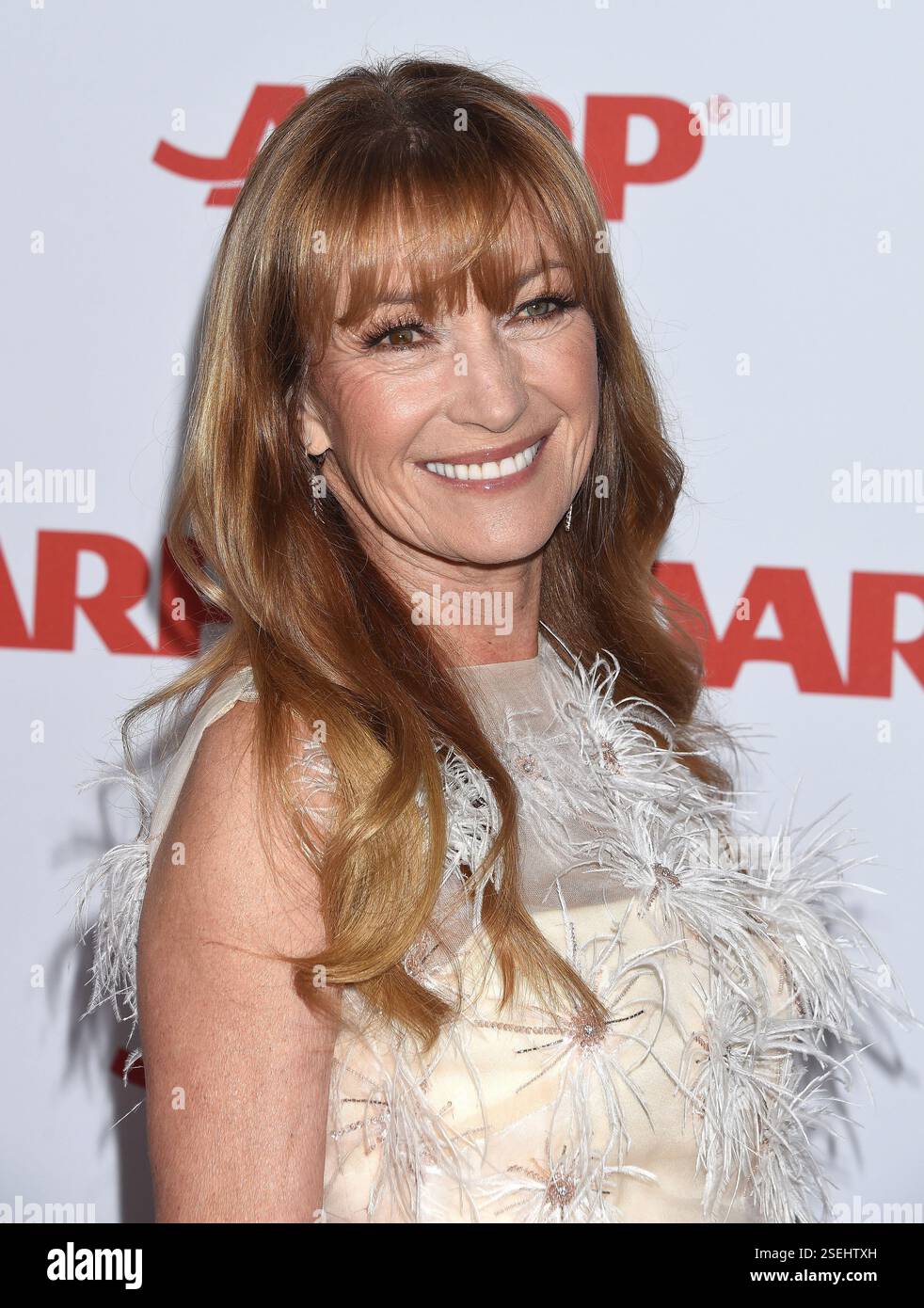 Beverly Hills, USA. 08th Feb, 2025. Jane Seymour arriving to the AARP ...