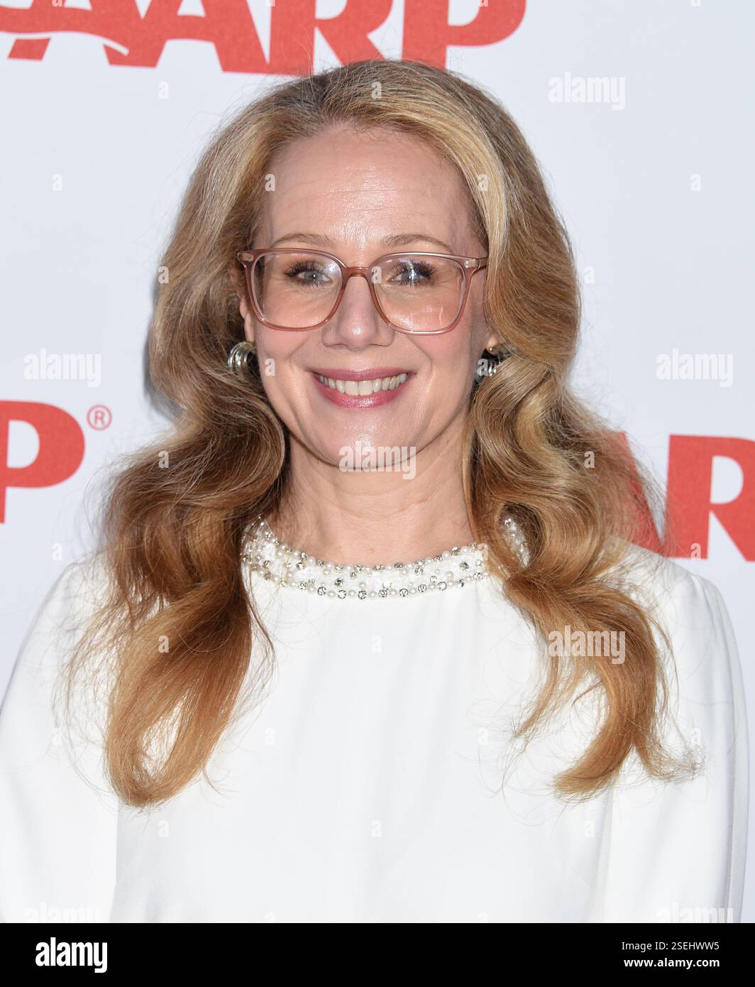 Beverly Hills, USA. 08th Feb, 2025. Dana Fox arriving to the AARP ...
