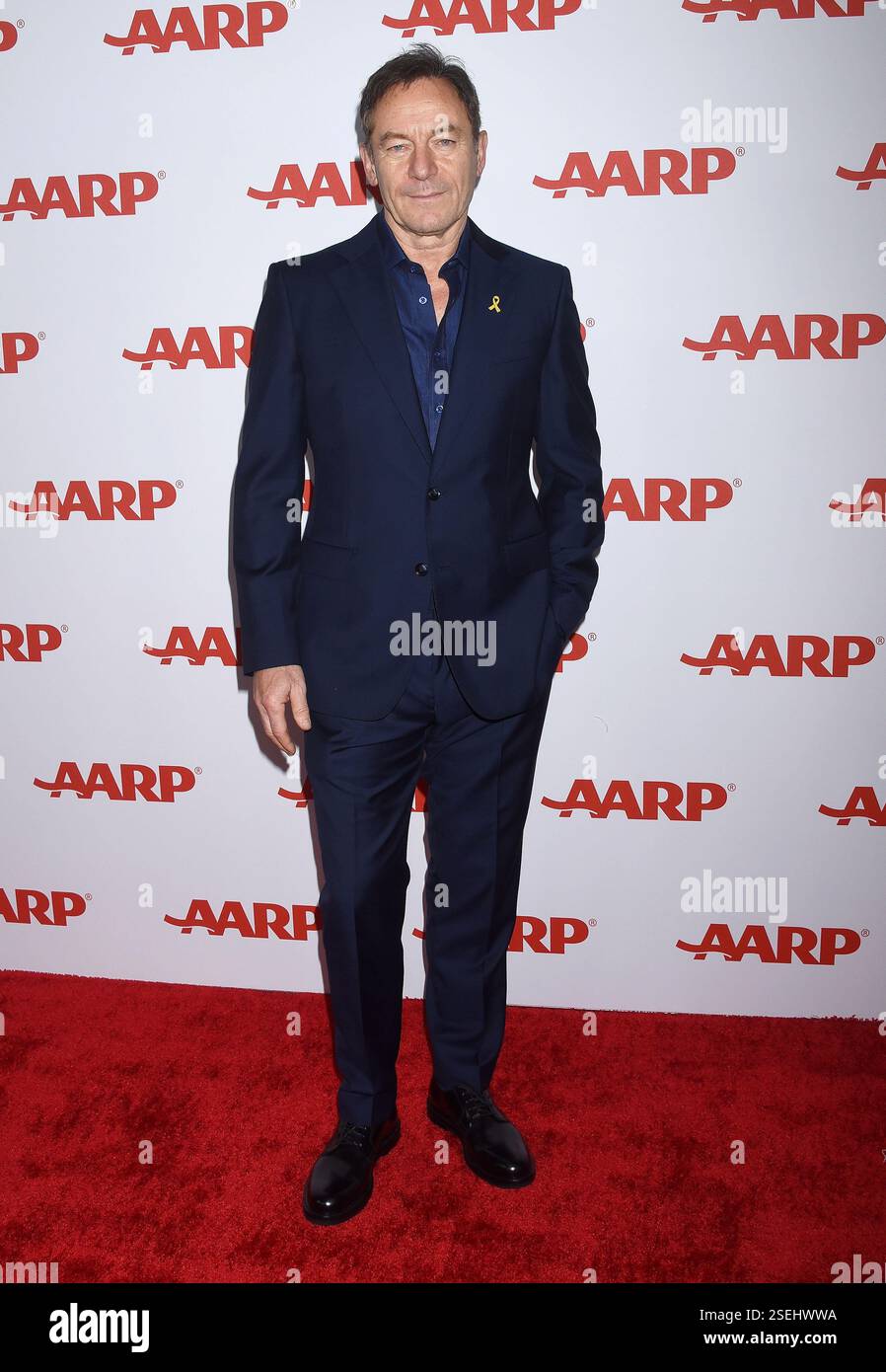 Beverly Hills, USA. 08th Feb, 2025. Jason Isaacs arriving to the AARP ...