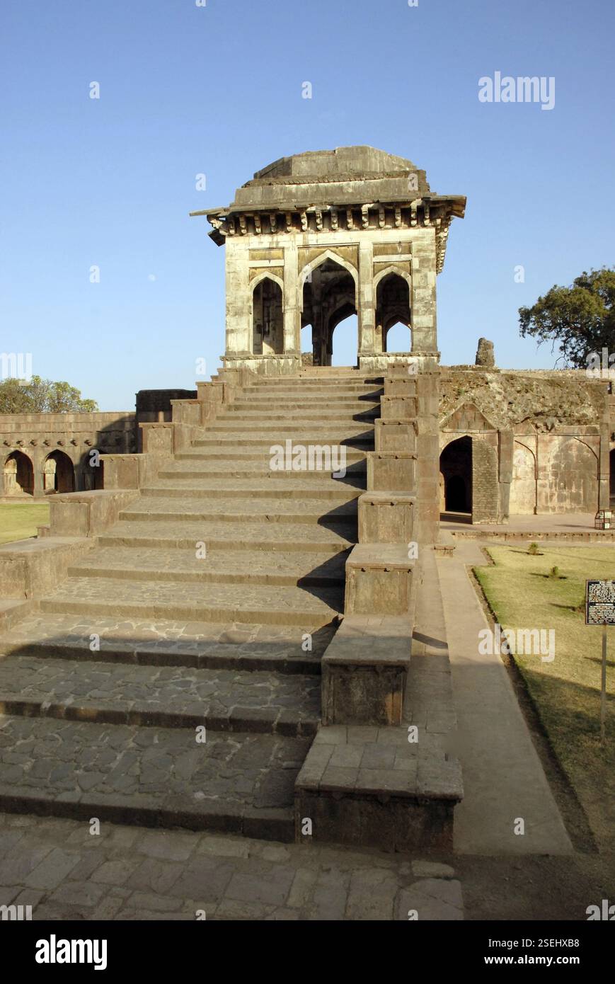 Ashrafi Mahal, Mandu, District Dhar, Madhya Pradesh, India, Asia Stock ...