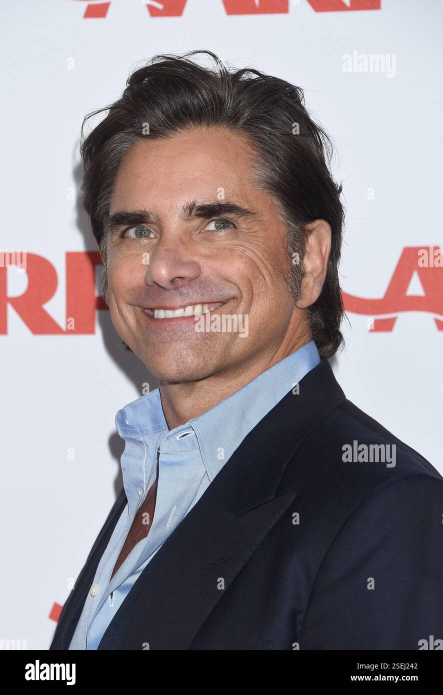 Beverly Hills, USA. 08th Feb, 2025. John Stamos arriving to the AARP ...