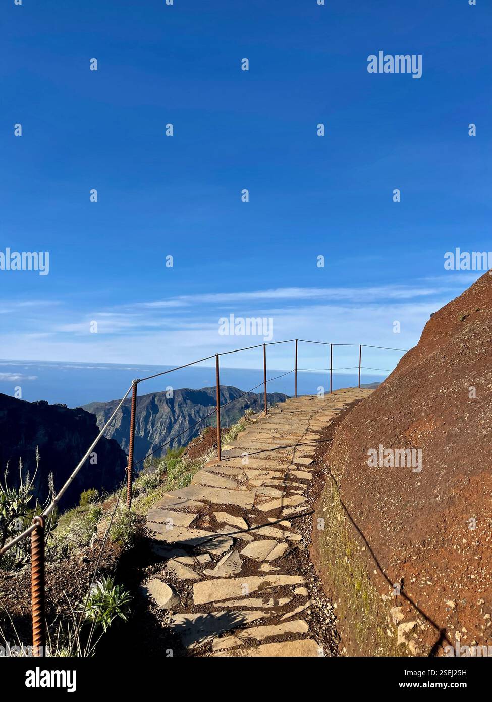 Hiking in Madeira Stock Photo - Alamy