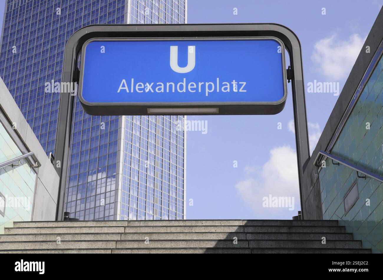 Subway station sign Alexanderplatz Berlin, Berlin, Germany, Europe ...