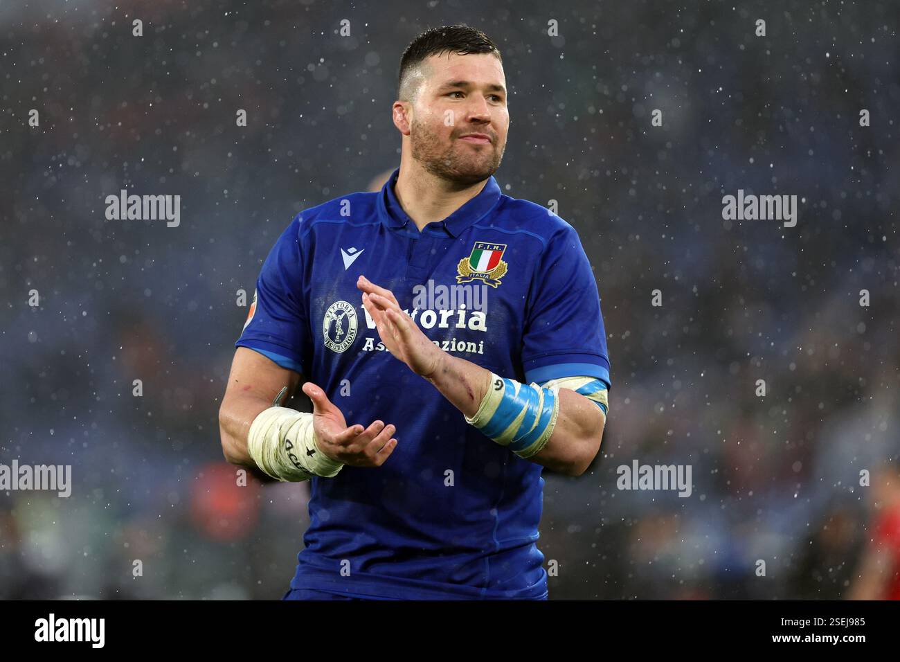 Rome, Italy. 08th Feb, 2025. Rome, Italy 08.02.2025: Sebastian NEGRI of ...
