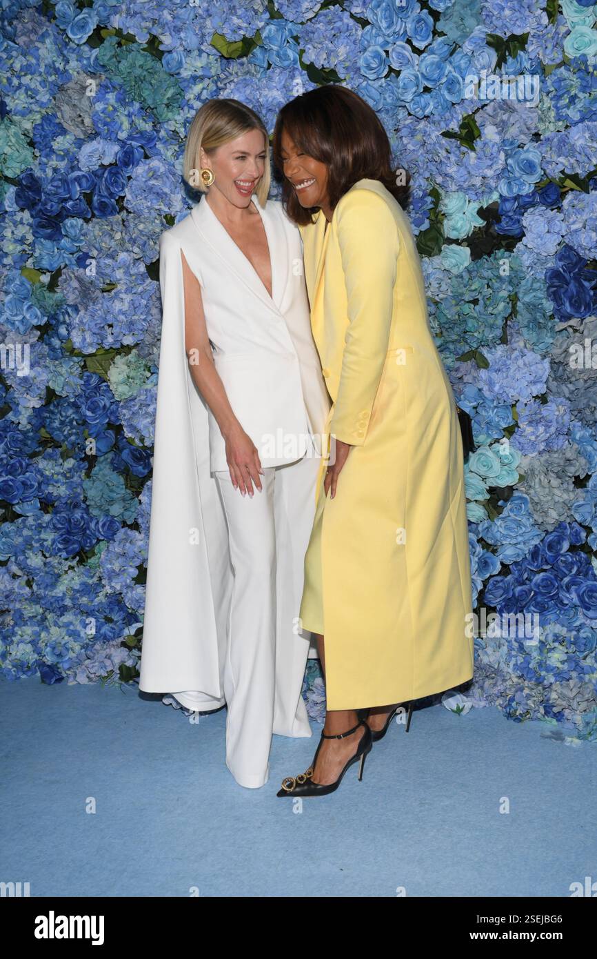 New York, USA. 08th Feb, 2025. Julianne Hough and Tiffany Haddish ...