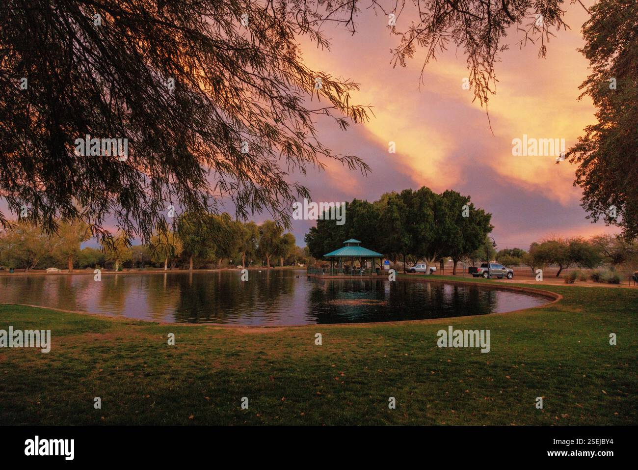 Yuma West Wetlands Stock Photo - Alamy