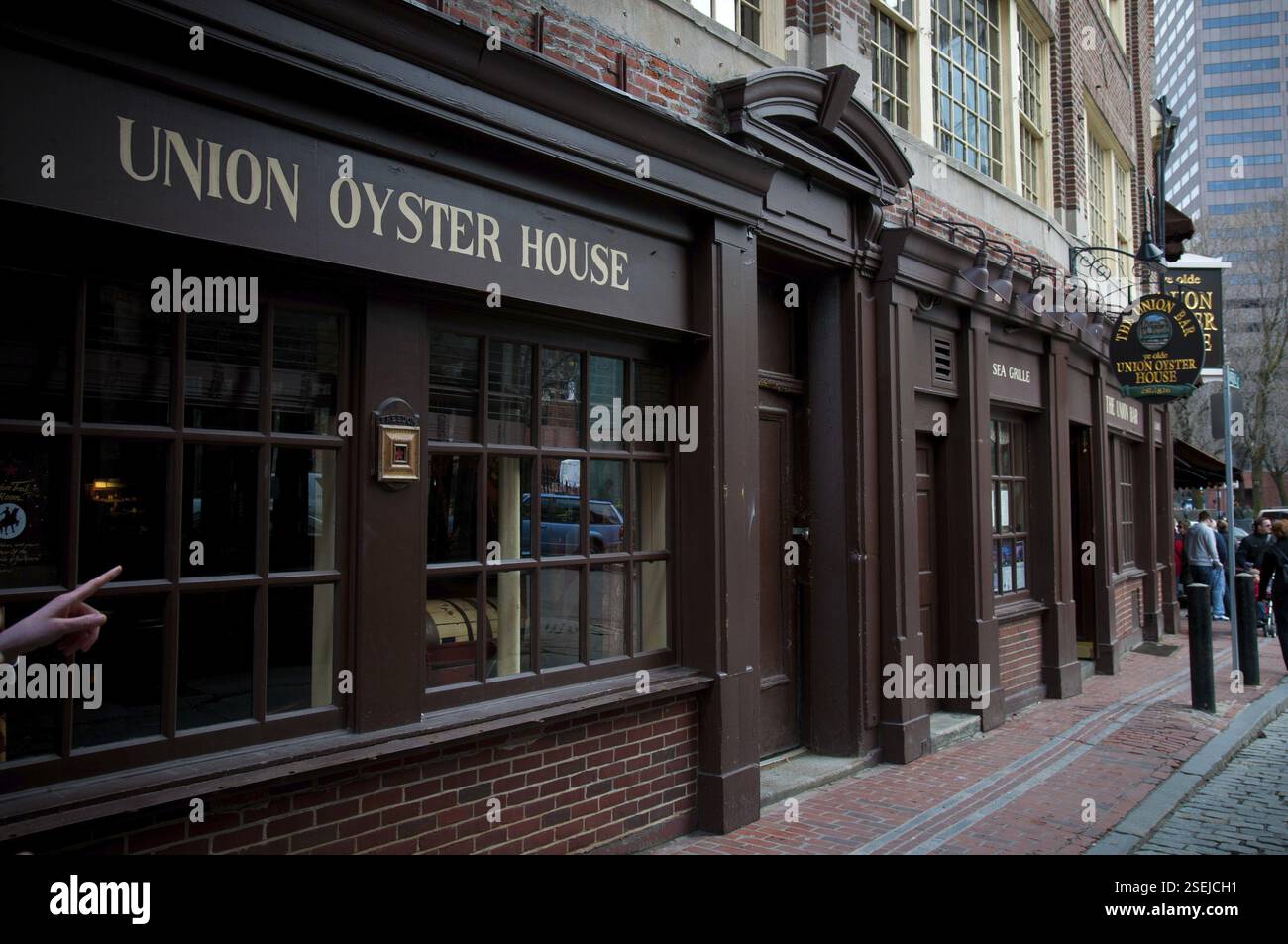 Union Oyster House, famous seafood grille restaurant, Boston, MA ...
