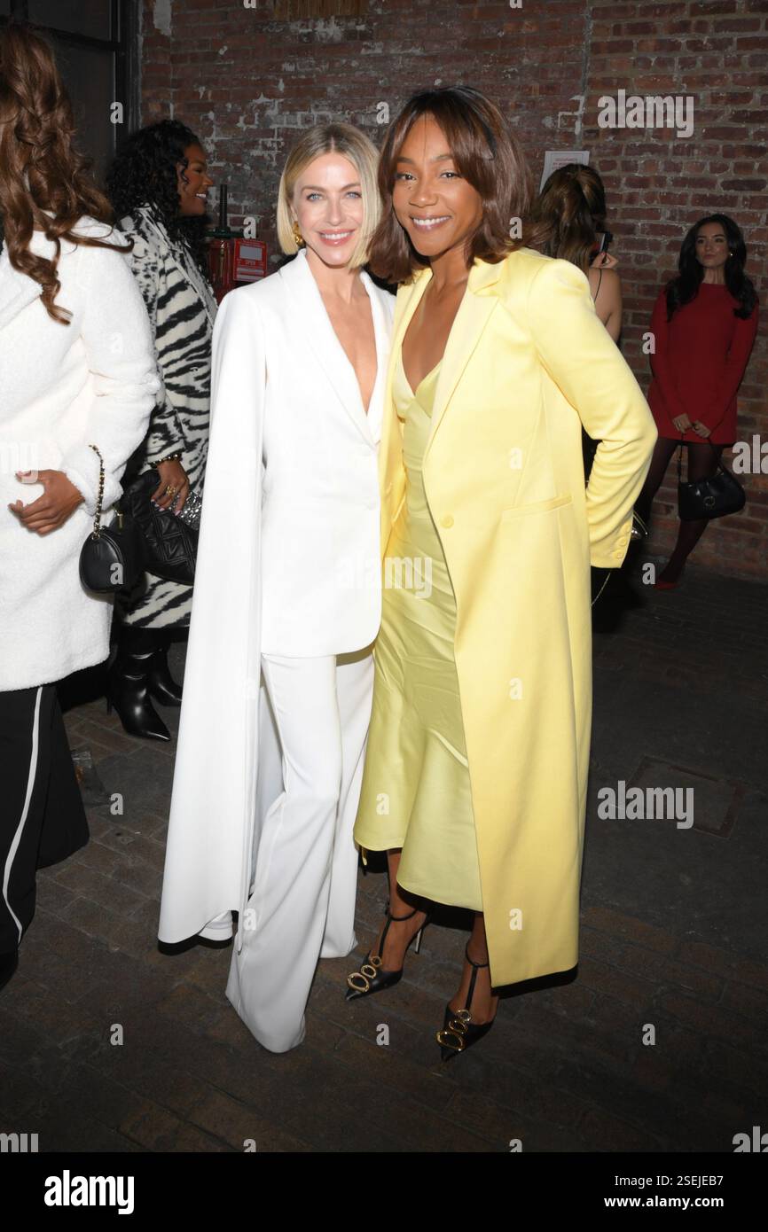 New York, USA. 08th Feb, 2025. Julianne Hough and Tiffany Haddish ...