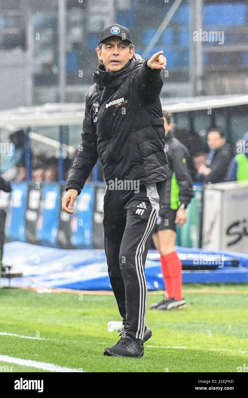 Pisa, Italy. 08th Feb, 2025. Head Coach Filippo Inzaghi (Pisa) during ...
