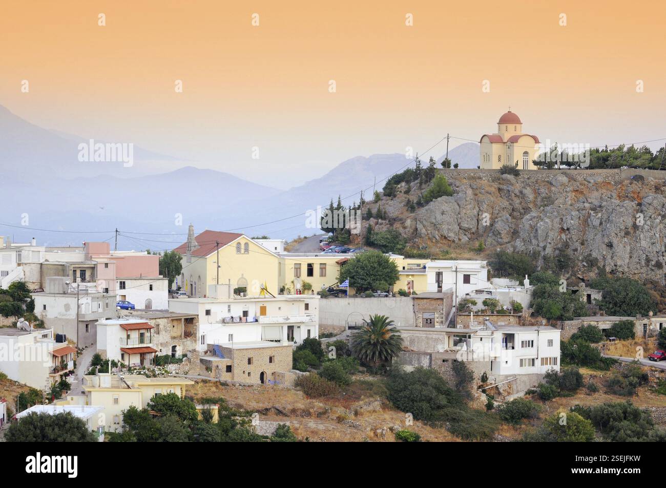 Greece characteristic villages hi-res stock photography and images - Alamy