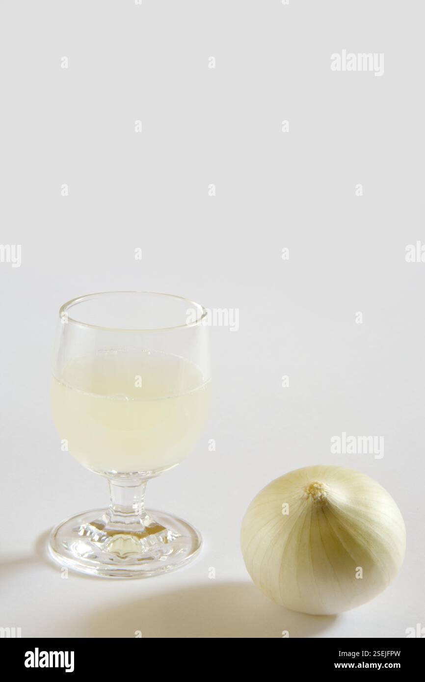 Vegetable, onion Juice Kanda, piyaz ka rus (allium cepa), India, Asia ...