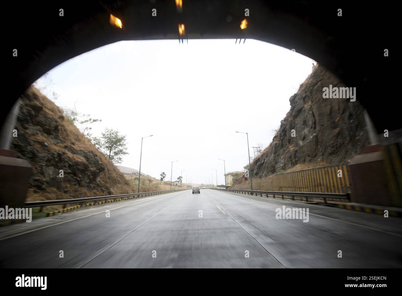 Tunnel on Mumbai Pune expressway, Maharashtra, India, Asia Stock Photo - Alamy