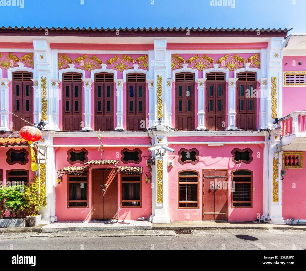 Decorative sino portuguese architecture hi-res stock photography and images - Alamy