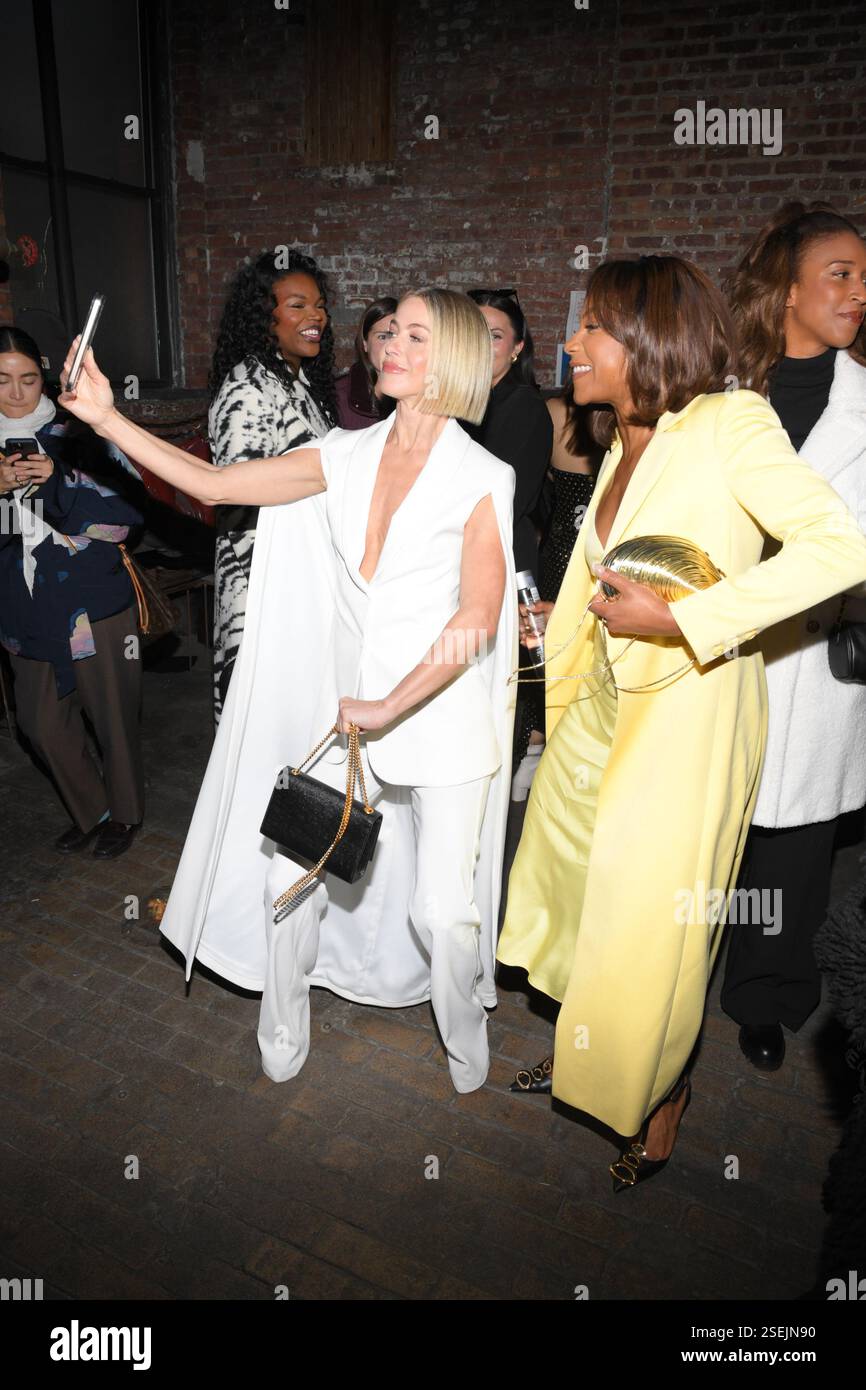 New York, USA. 08th Feb, 2025. Julianne Hough and Tiffany Haddish ...