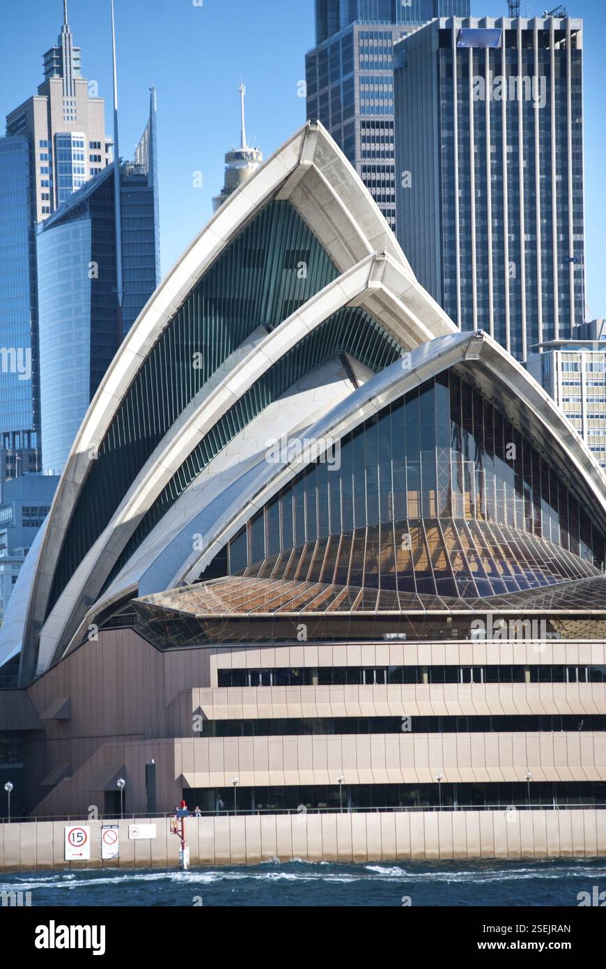 Sunny August Morning in the Bay of Sydney, Australia, Oceania Stock ...