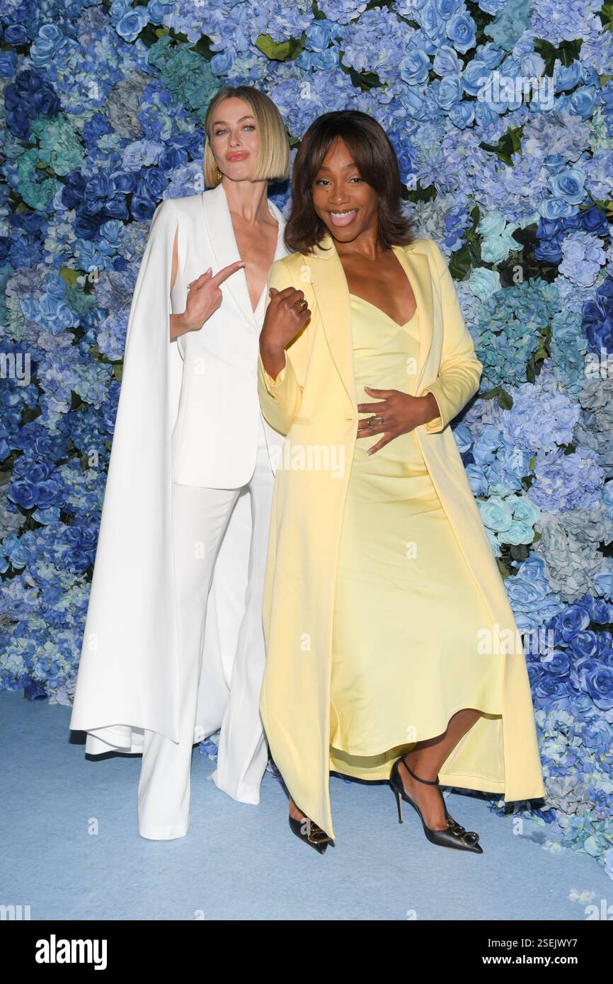 New York, USA. 08th Feb, 2025. Julianne Hough and Tiffany Haddish ...