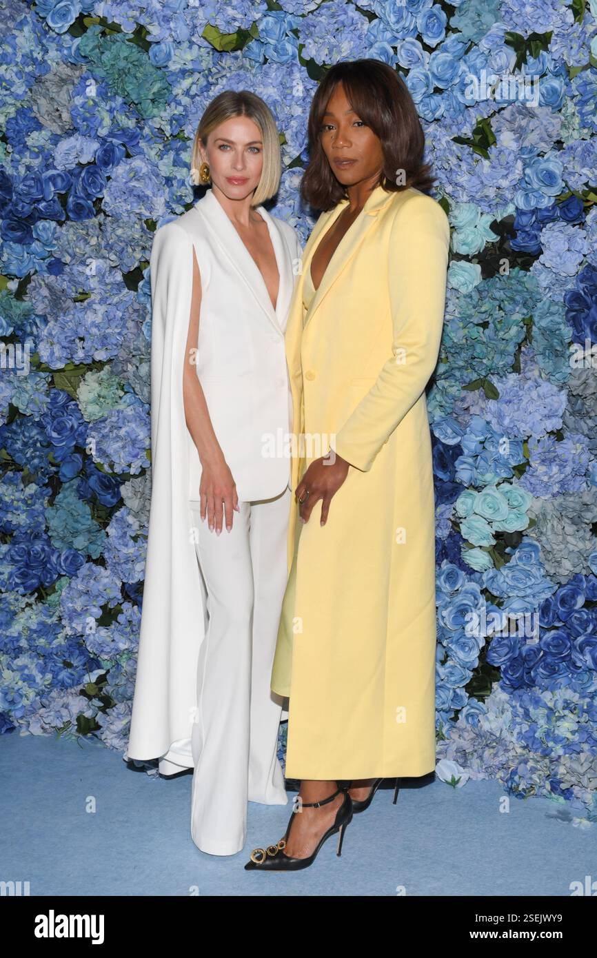 New York, USA. 08th Feb, 2025. Julianne Hough and Tiffany Haddish ...