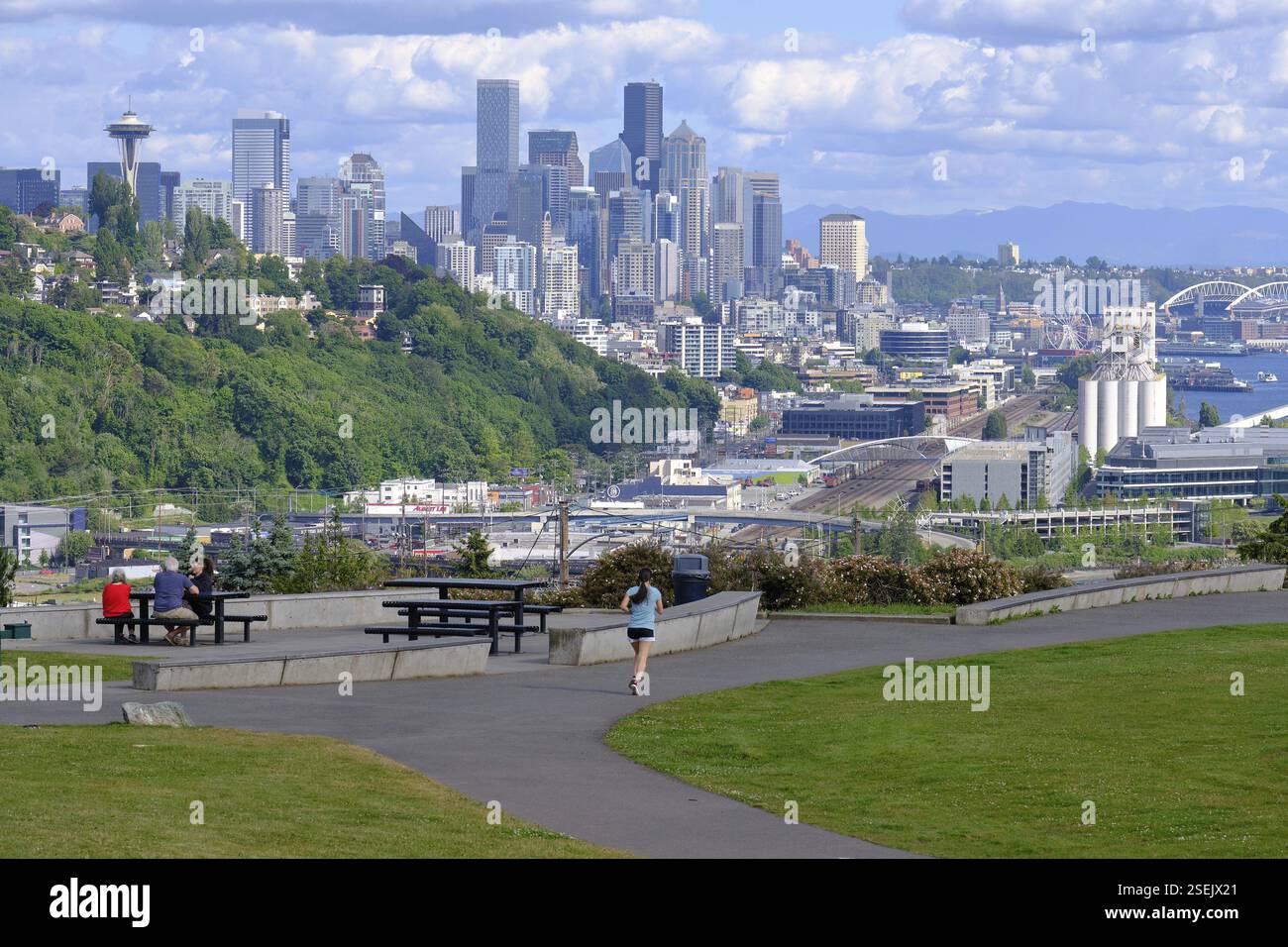 Ella Bailey Park Seattle, Washington, Seattle, USA, North America Stock ...