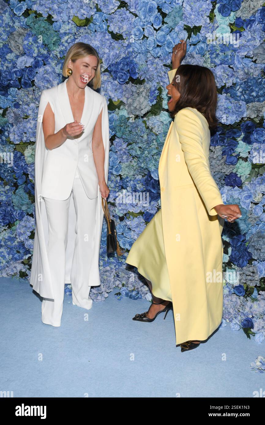 New York, USA. 08th Feb, 2025. Julianne Hough and Tiffany Haddish ...
