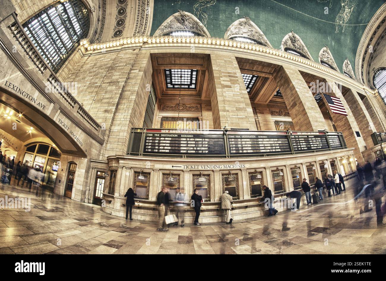 NEW YORK CITY - MAR 18: Interior of Grand Central Station on March 18 ...