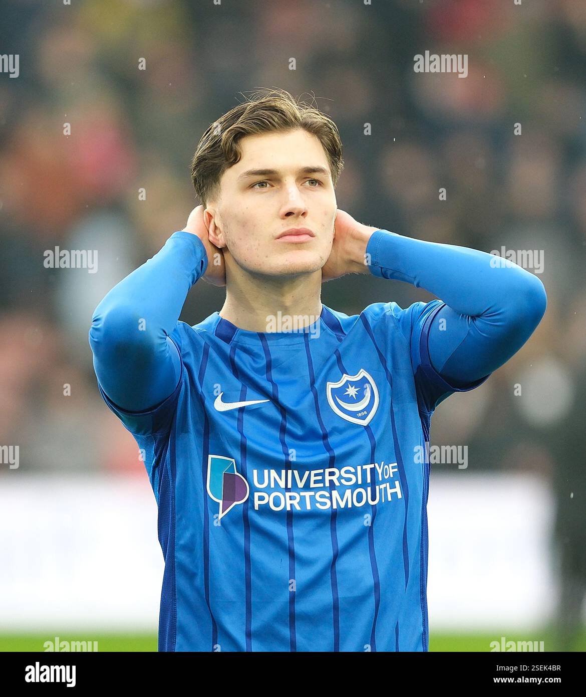 Bramall Lane, Sheffield, UK. 8th Feb, 2025. EFL Championship Football, Sheffield United versus ...