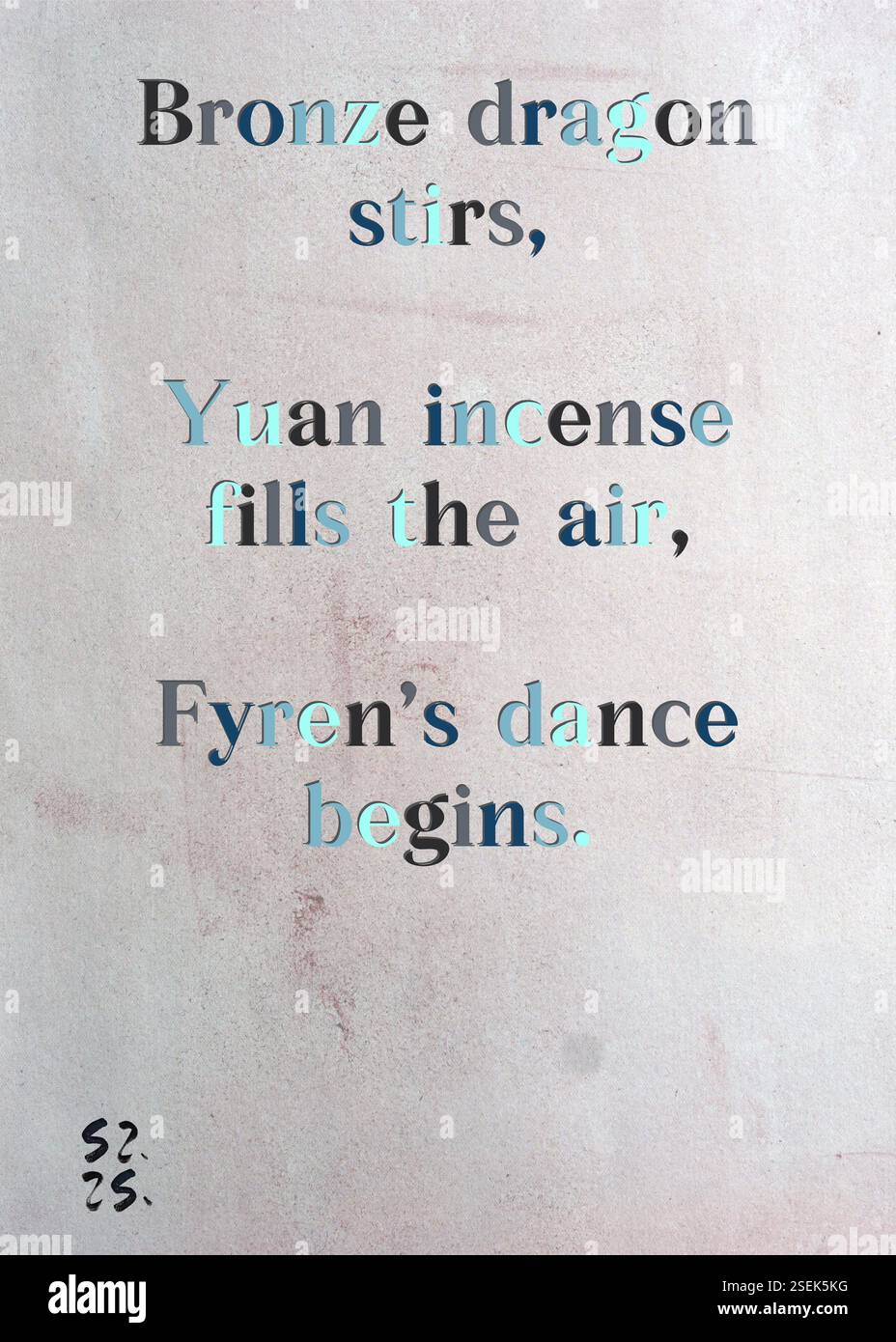 Bronze dragon stirs, Yuan incense fills the air, Fyren's dance begins ...