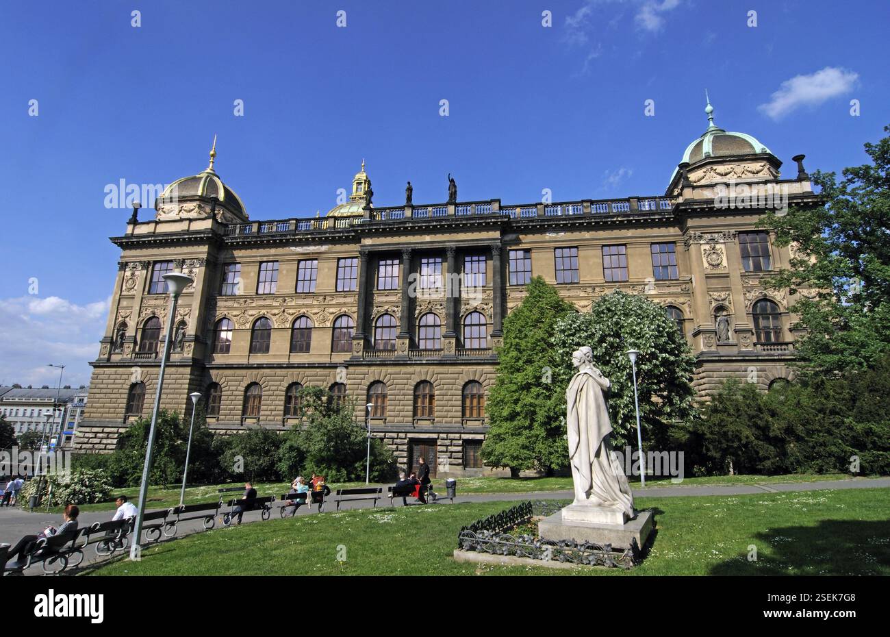 Prague, National Museum, Czech Republic, Europe Stock Photo - Alamy