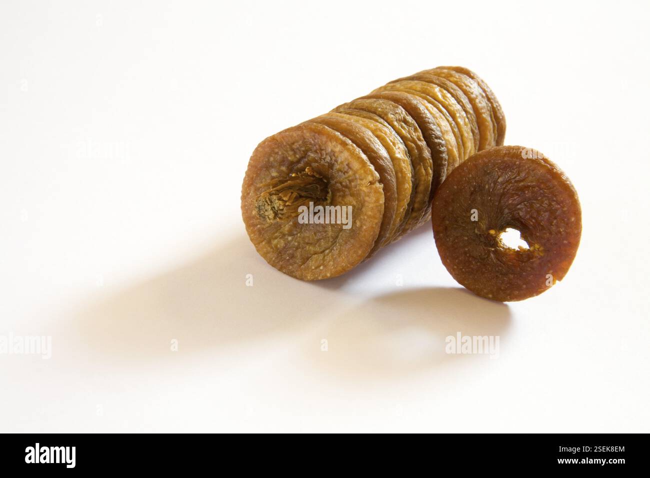 Dry Fruits, Anjir Fig on white background Stock Photo - Alamy