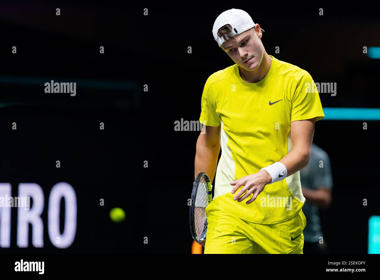 Rotterdam, Netherlands. 04th Feb, 2025. ROTTERDAM, NETHERLANDS - FEBRUARY 4: Holger Rune of ...