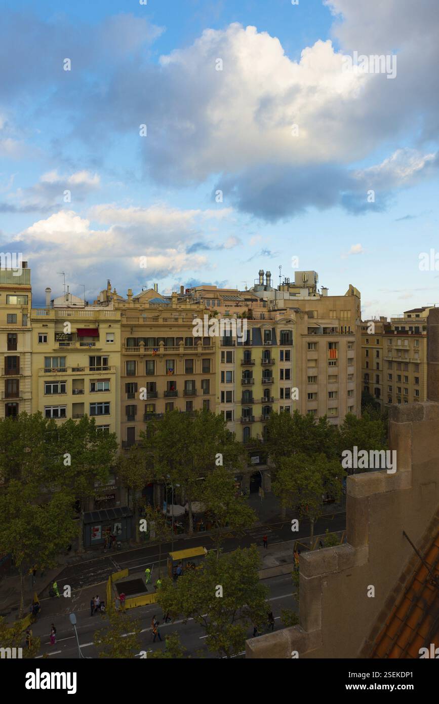 Classic Barcelona architecture from Batllo House, Barcelona, Spain ...