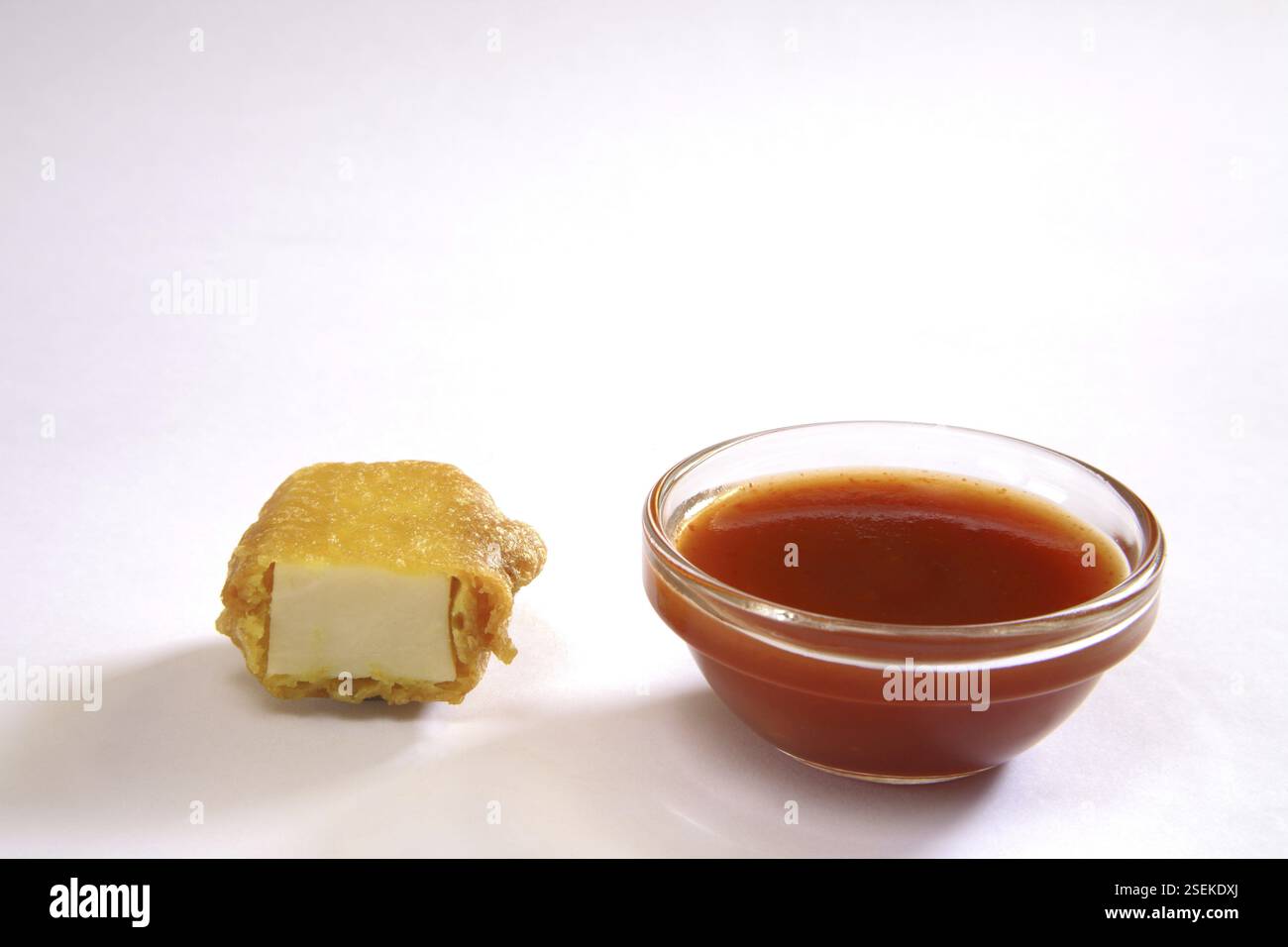 Indian cuisine, fast food starters Cheese Pakode puffs served with ...